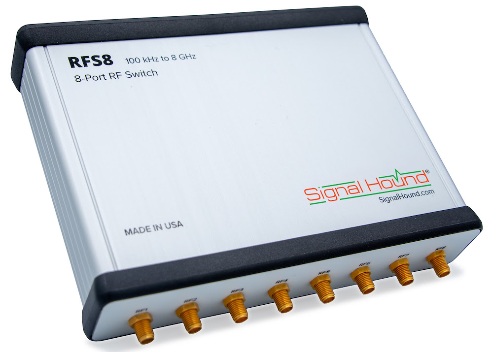 Signal Hound introduces RF antenna switch to product line