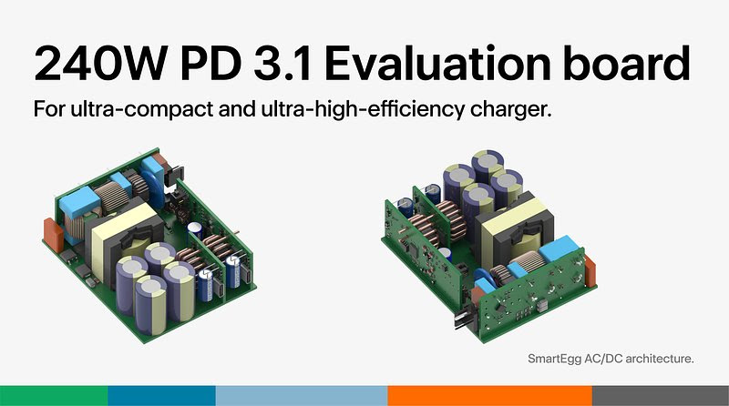 Eggtronic releases evaluation board for 240 W power delivery applications