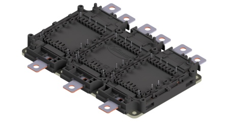 Infineon introduced dual-technology power module for traction inverters