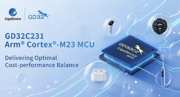 GigaDevice launches GD32C231 MCU series with 48MHz Cortex-M23 core and ...