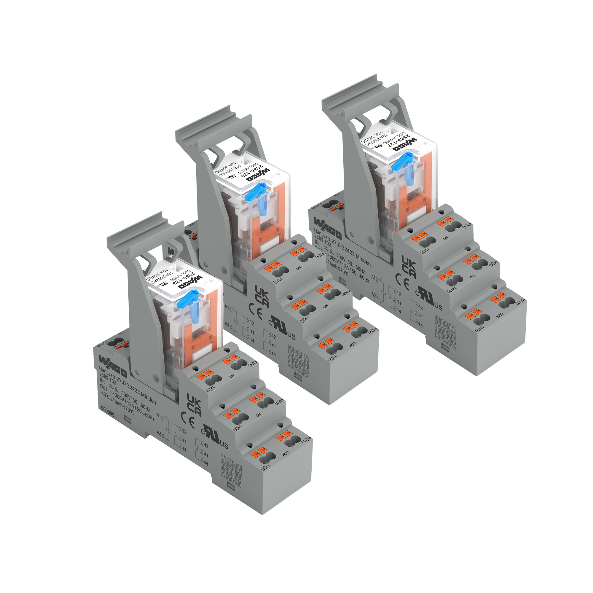 WAGO announced compact relays for switching applications